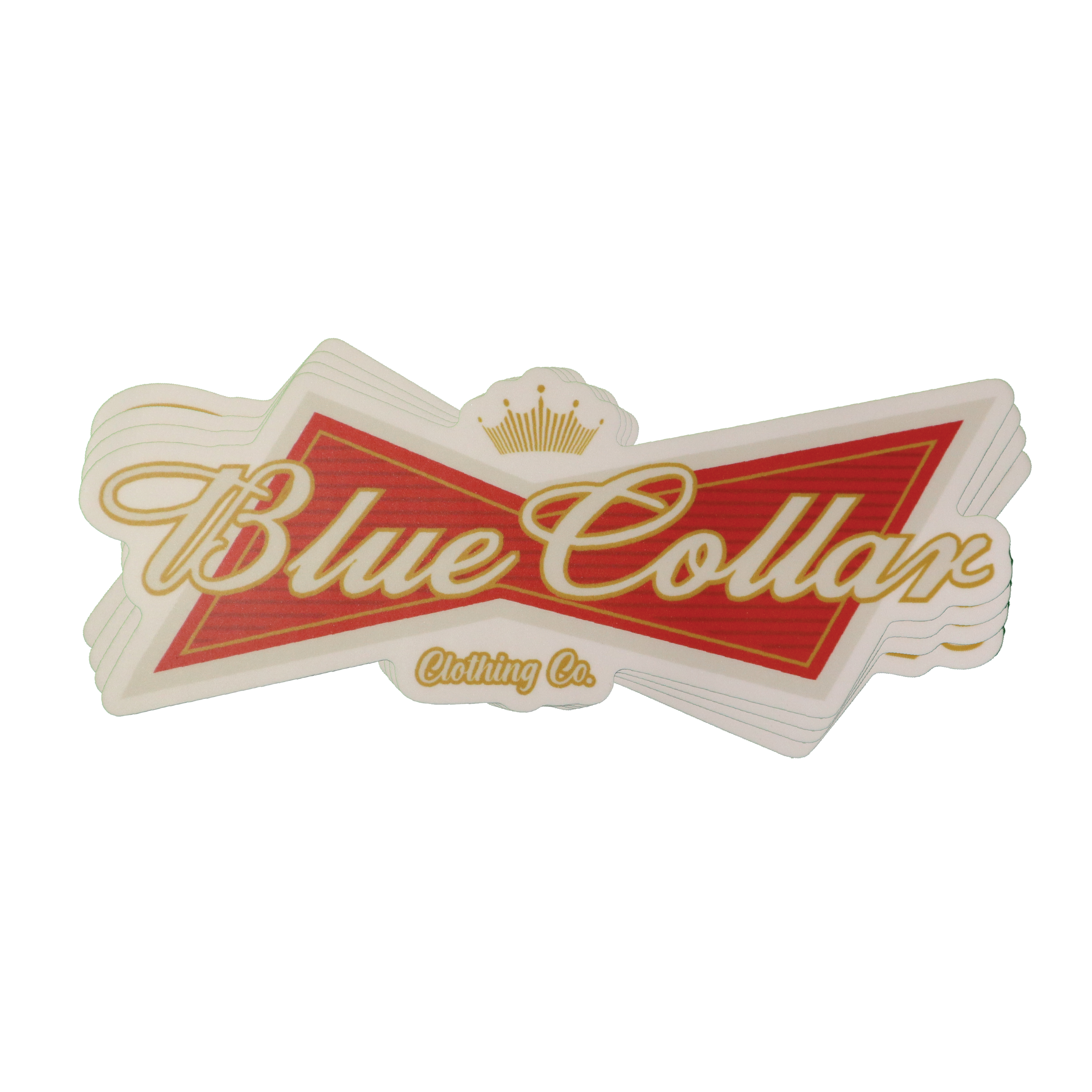 King Of Blue Collar Decal – Blue Collar Clothing Company